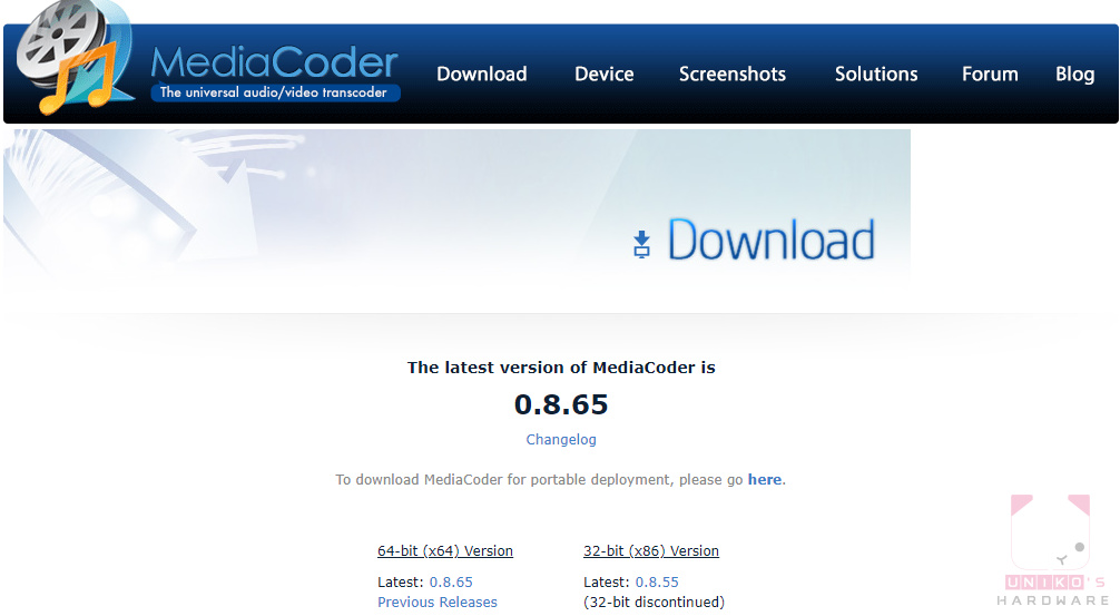 免費且支援 GPU 硬體加速的轉檔軟體 - MediaCoder | UNIKO's Hardware