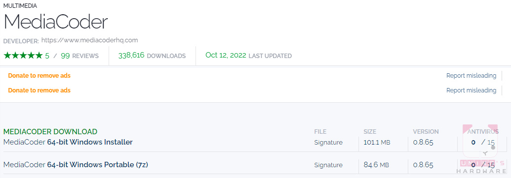 免費且支援 GPU 硬體加速的轉檔軟體 - MediaCoder | UNIKO's Hardware